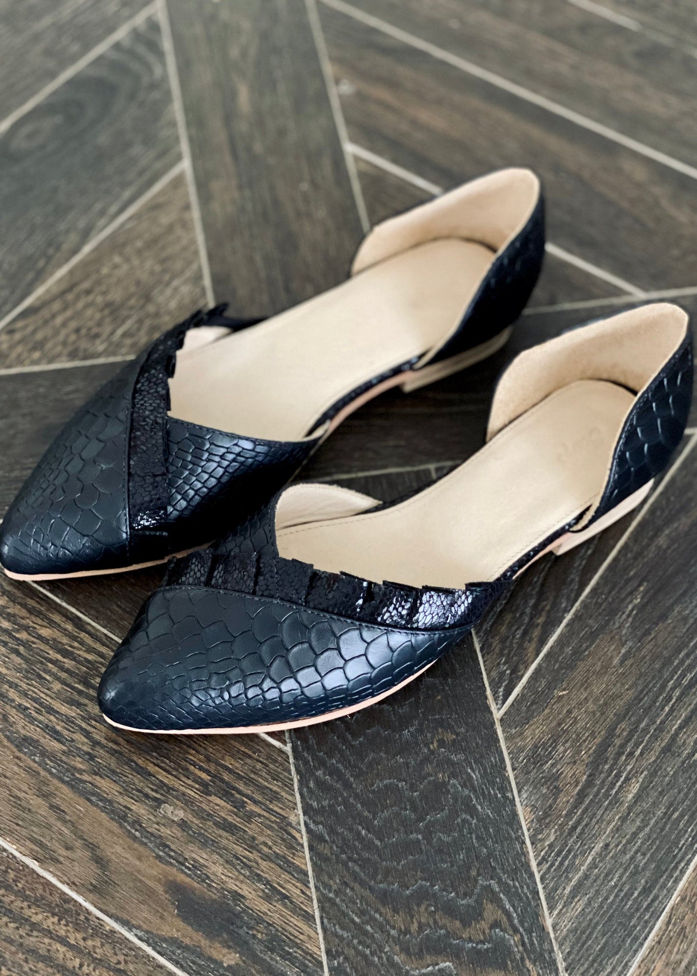 Babuchas Negra – Zapatos Scarpe